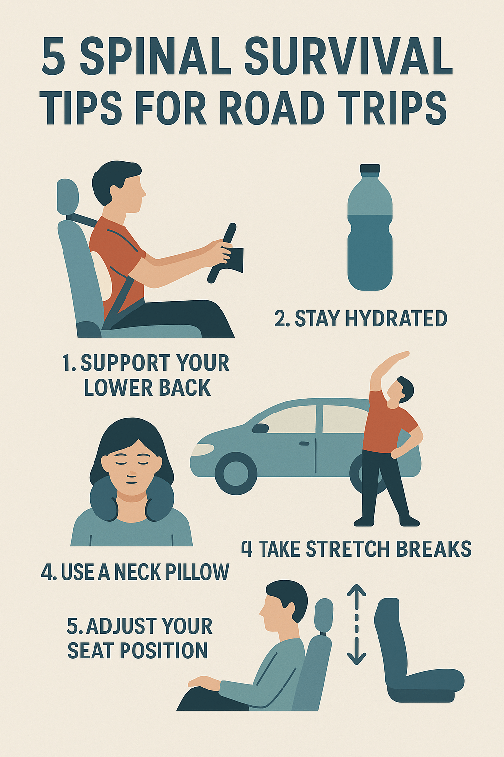 Drive Well, Feel Well: Spinal Care Tips for Road Trips - Limitless ...