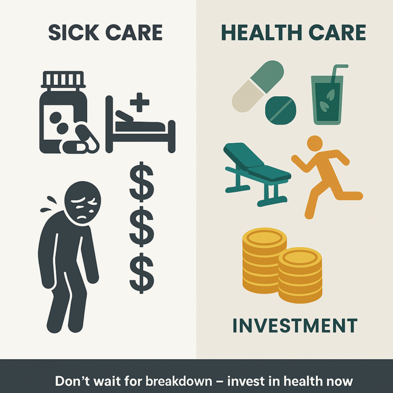 Sick Care vs True Health Care Explained