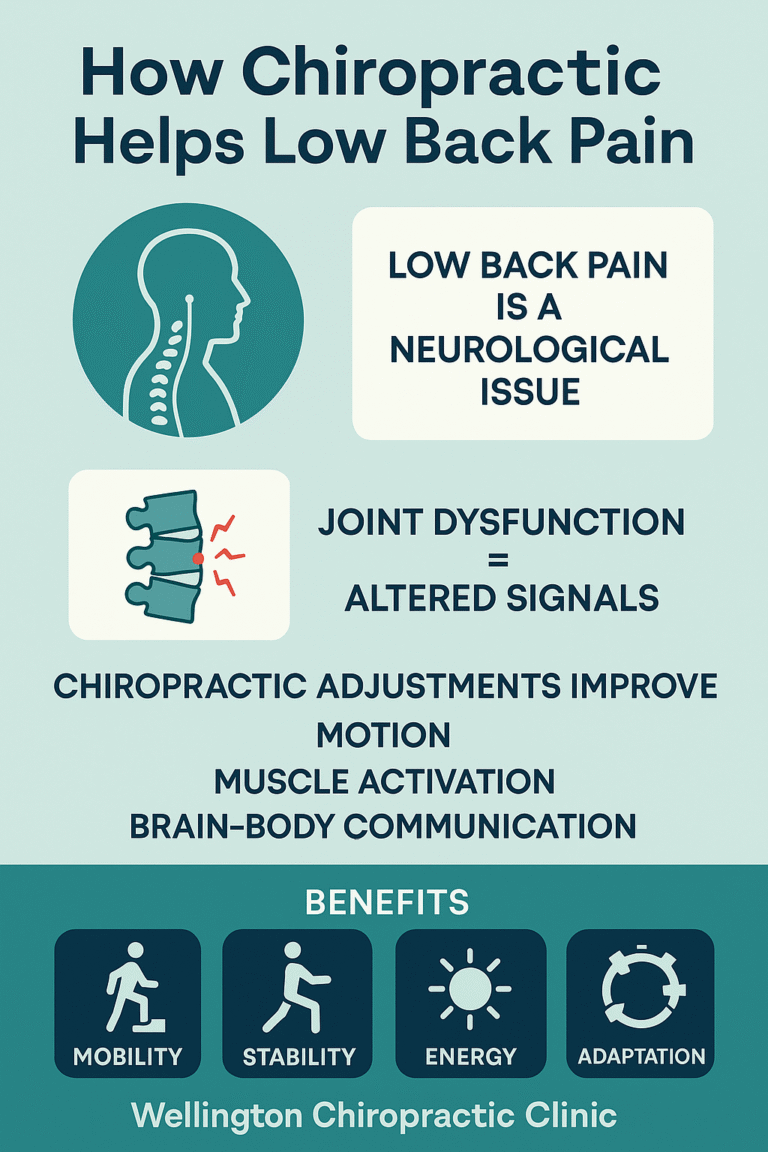 How Chiropractic Care Supports Low Back Pain: A Neurological & Movement ...